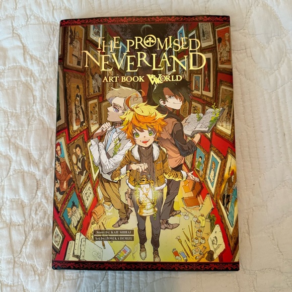 The Promised Neverland | Other | The Promised Neverland Art Book | Poshmark